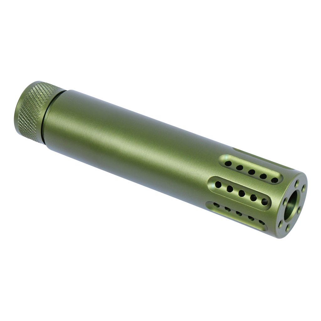 AR-15 Cal Slip Over Barrel Shroud With Multi Port Muzzle Brake ...