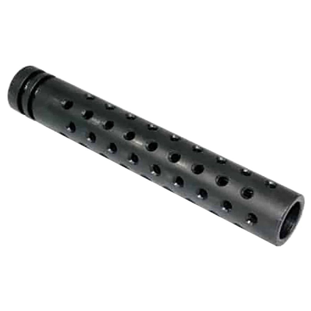 AR-15 5.5 Inch Muzzle Brake with Multi Porting and Black Nitride Finish