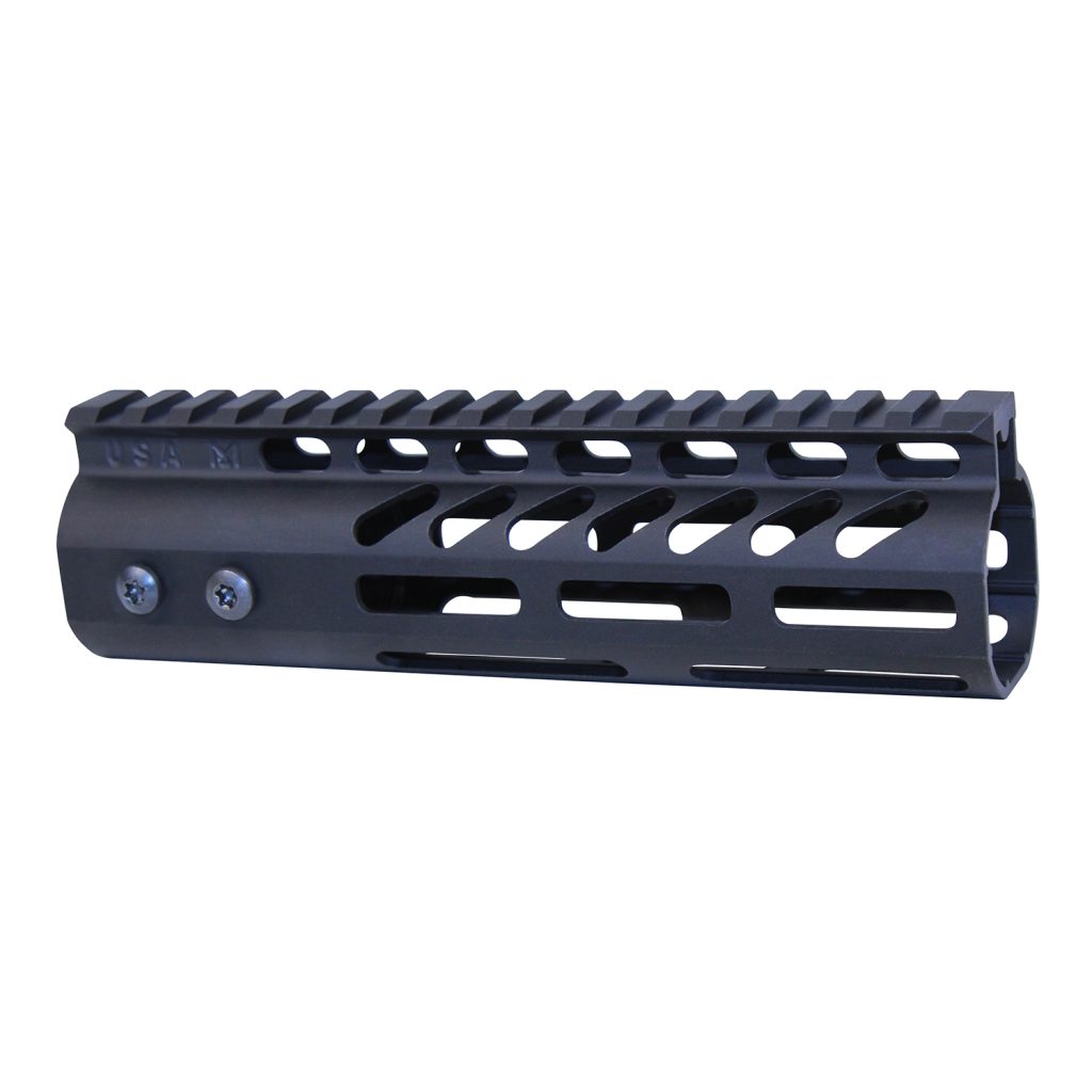 7" Ultra Lightweight Thin M-LOK Free Floating Handguard With Monolithic ...
