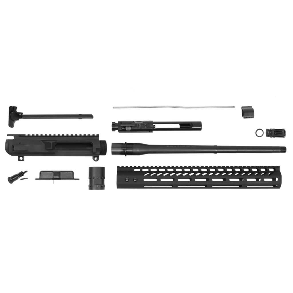 AR .308 Cal Complete Upper Kit (Ultralight M-LOK Hg) (Anodized Black ...