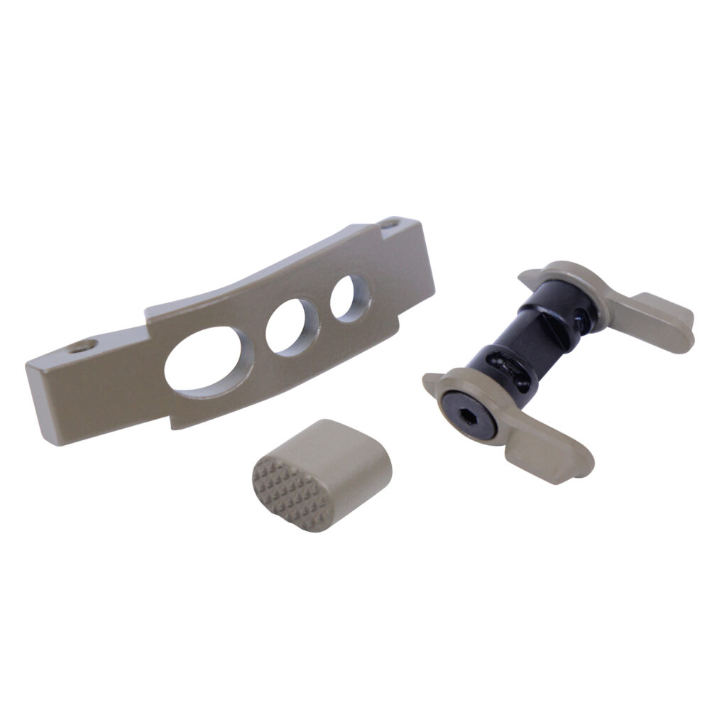 AR-15 Lower Upgrade Kit Enhanced Flat Dark Earth for Custom Builds