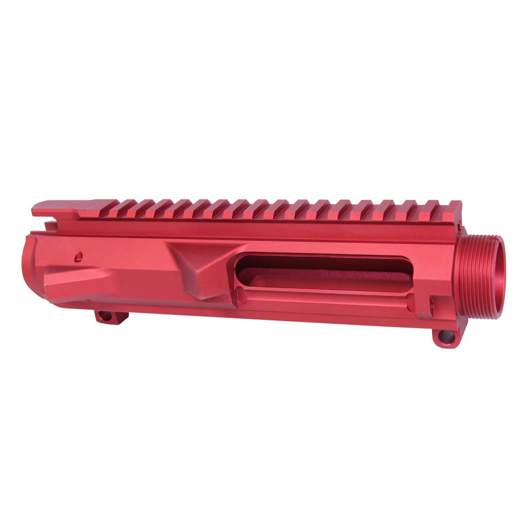 AR .308 Cal Stripped Billet Upper Receiver (Gen 2) (Anodized Red ...