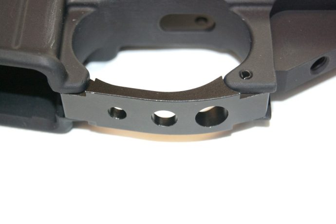 Enhanced Black Anodized AR-15 Trigger Guard with T6 Aluminum