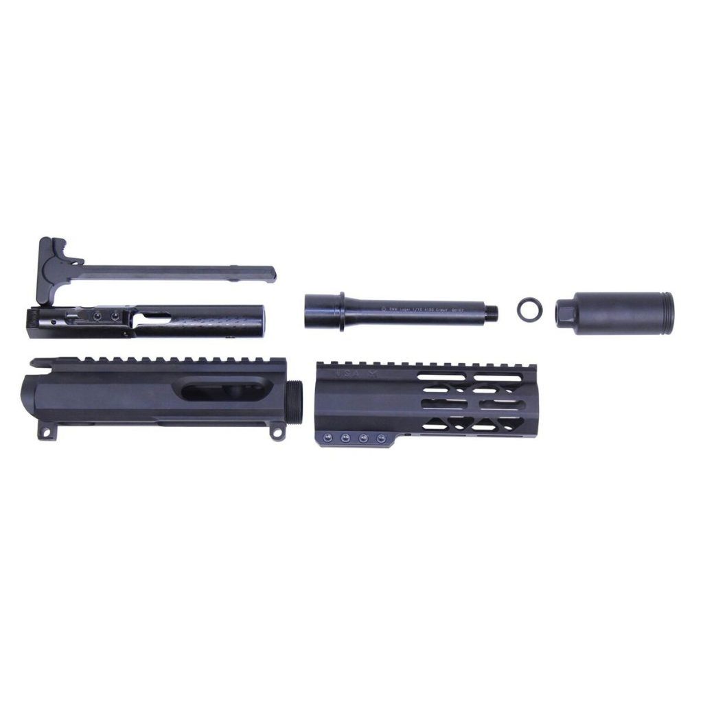 AR-15 9mm Cal Complete Upper Kit (6" AIR-LOK Series M-LOK Hg) » Guntec USA