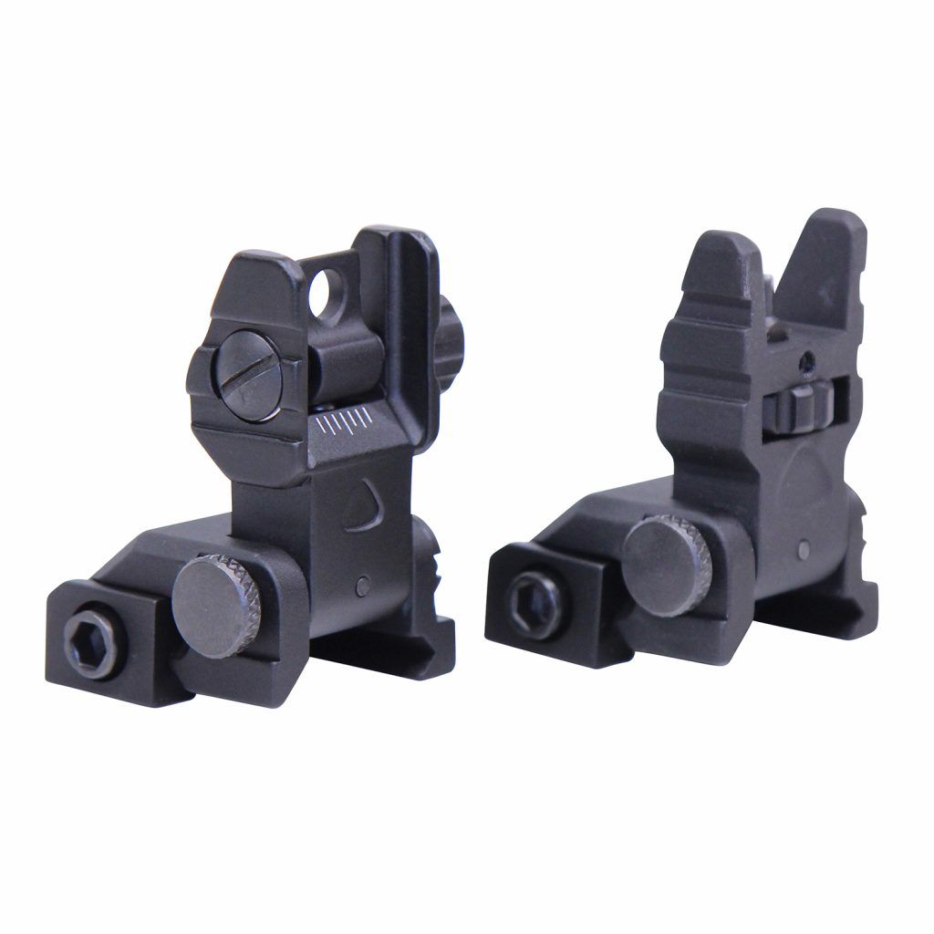 Rapid Acquisition Precision Sights with Adjustable Elevation and Steel ...