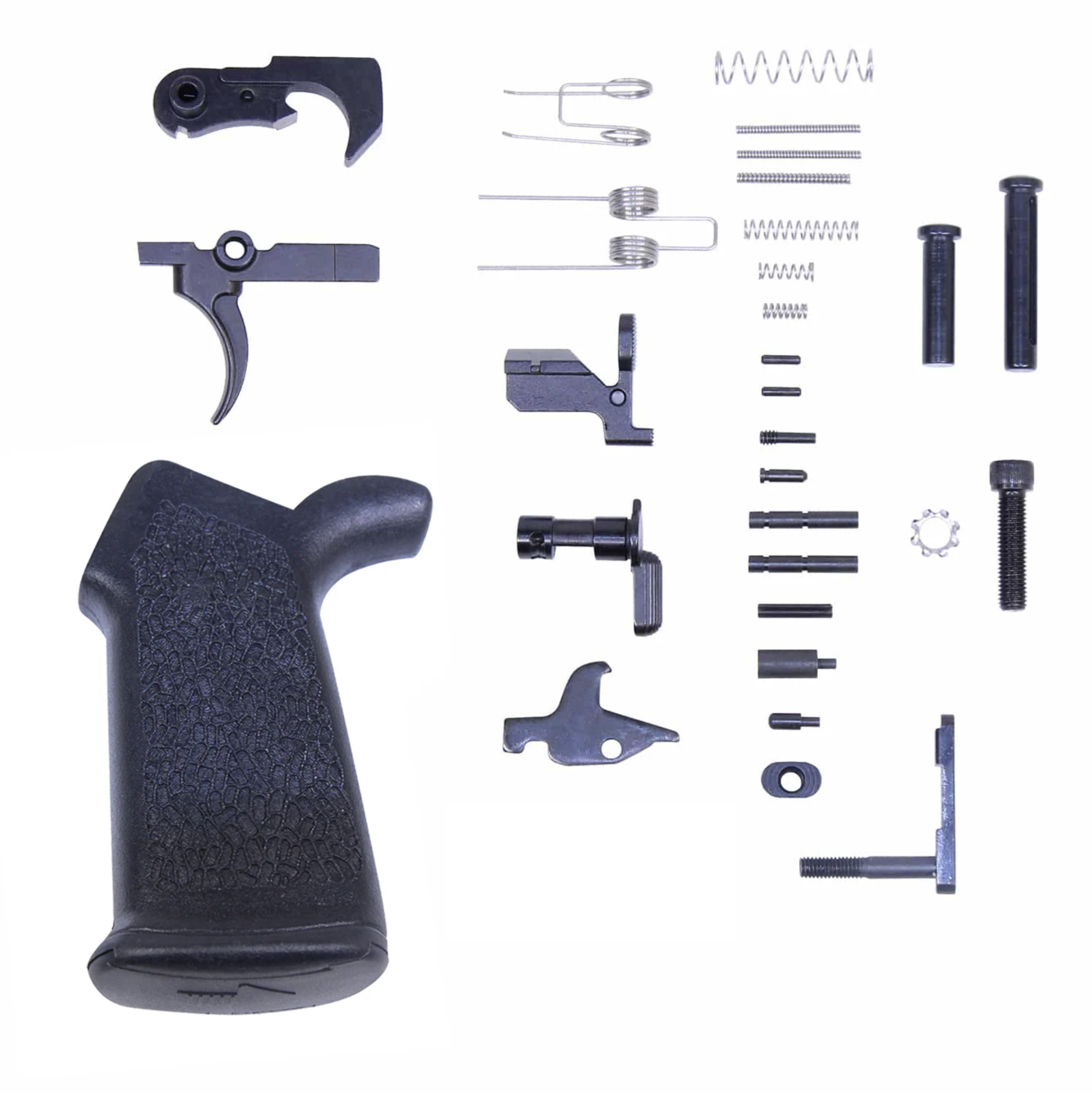 AR .308 Complete Lower Parts Kit With Ergonomic Pistol Grip » Guntec USA