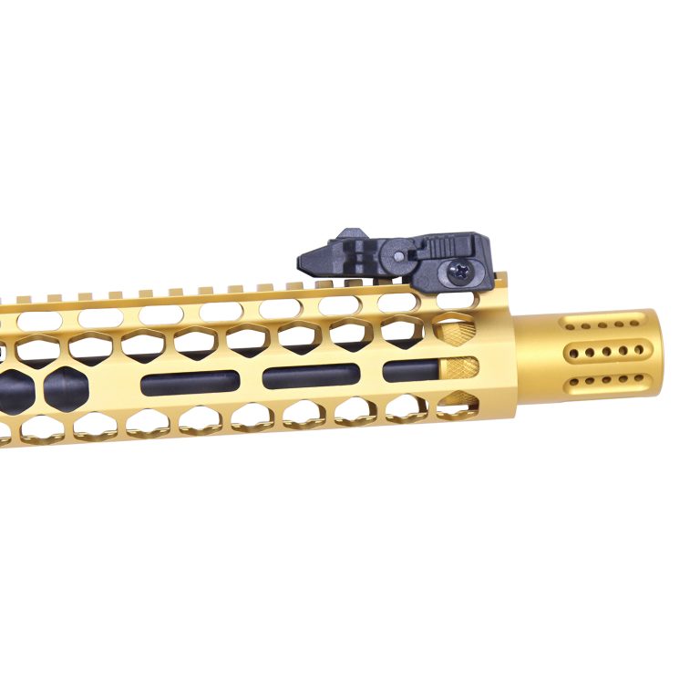 AR-15 Micro Slip Over Barrel Shroud With Multi Port Muzzle Brake ...