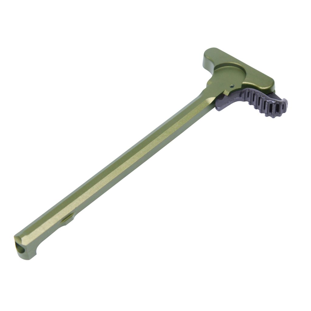 AR-15 Charging Handle With Latch (Gen 2) (Anodized Green) » Guntec USA