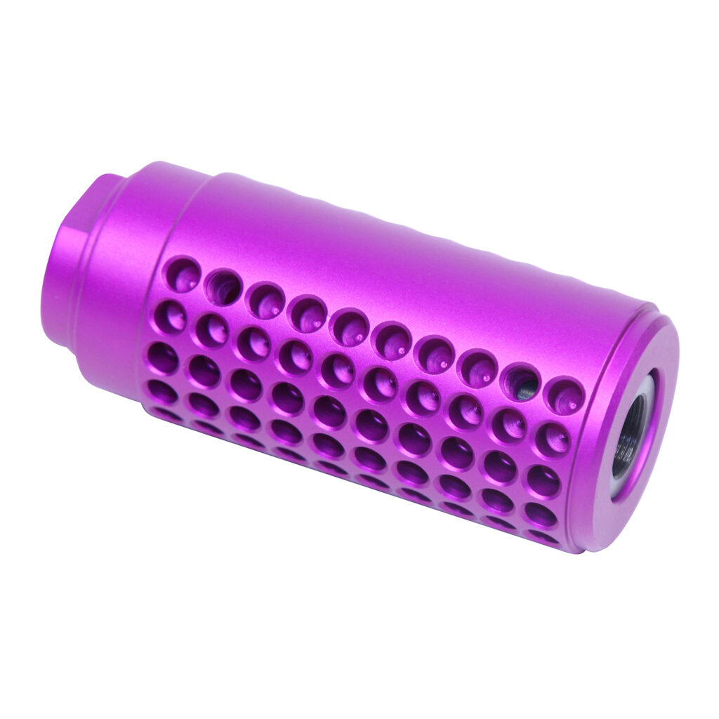 AR-15 Micro Over Socom Style Fake Suppressor (Gen 2) (Anodized Purple ...