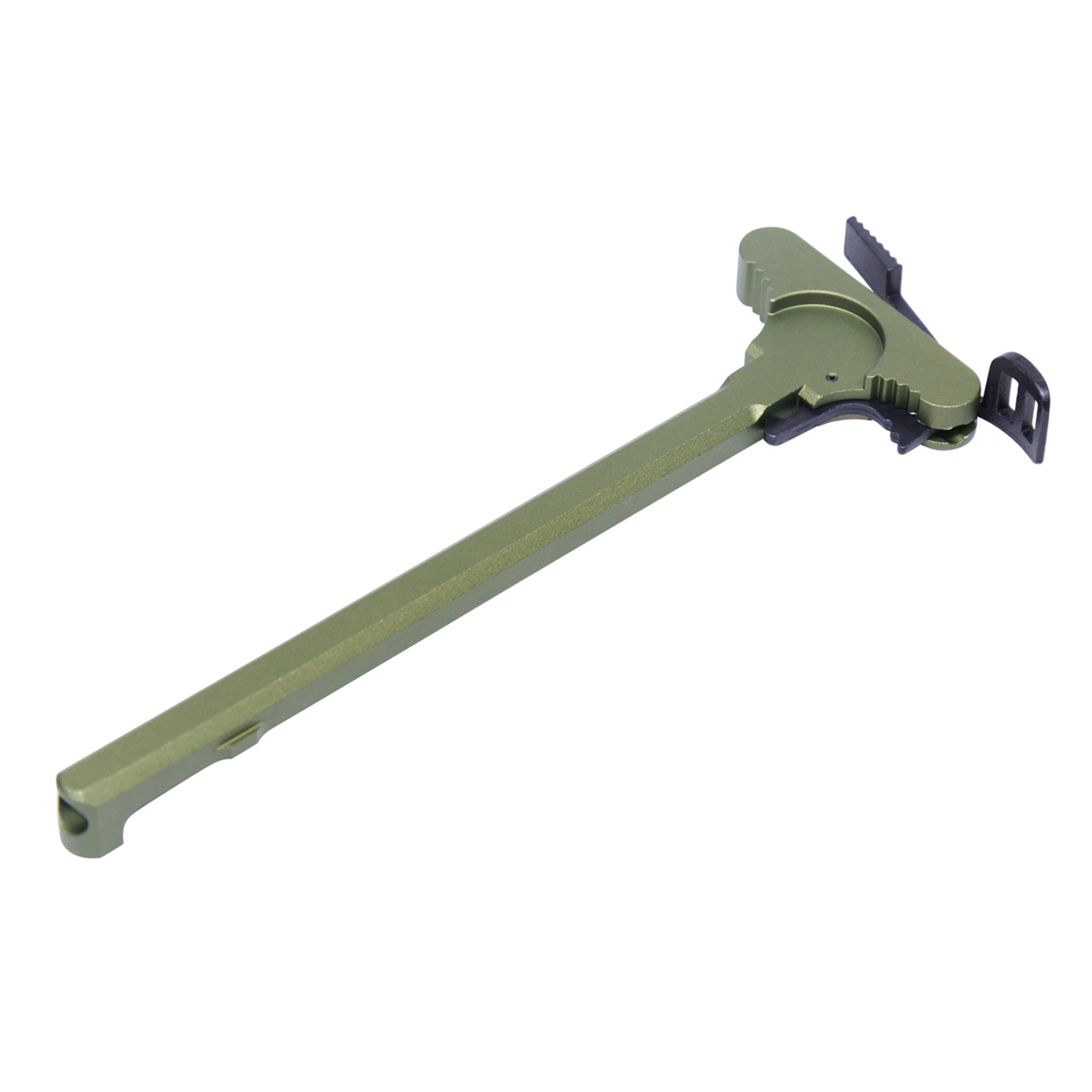 AR-15 Charging Handle With Ambidextrous Latch (Anodized Green) » Guntec USA