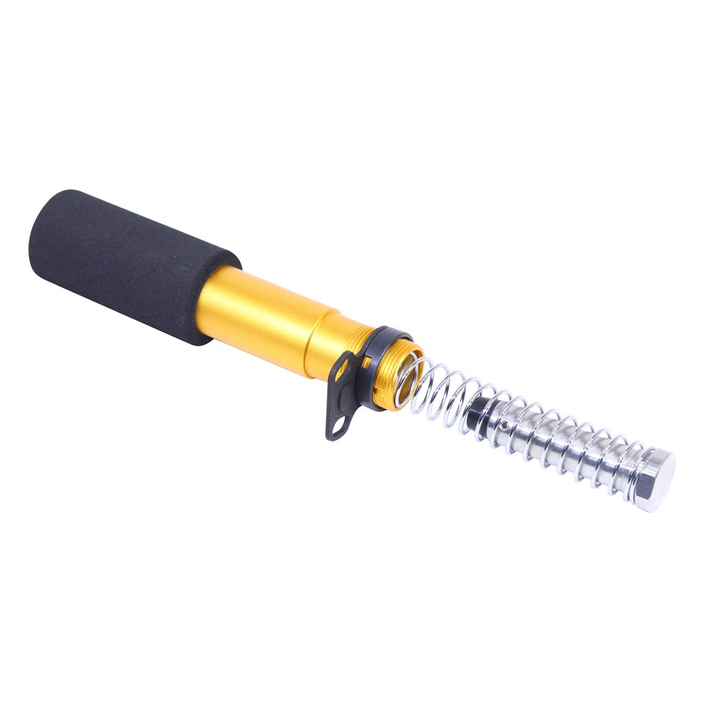 AR-15 Pistol Buffer Tube Kit with Anodized Gold Finish