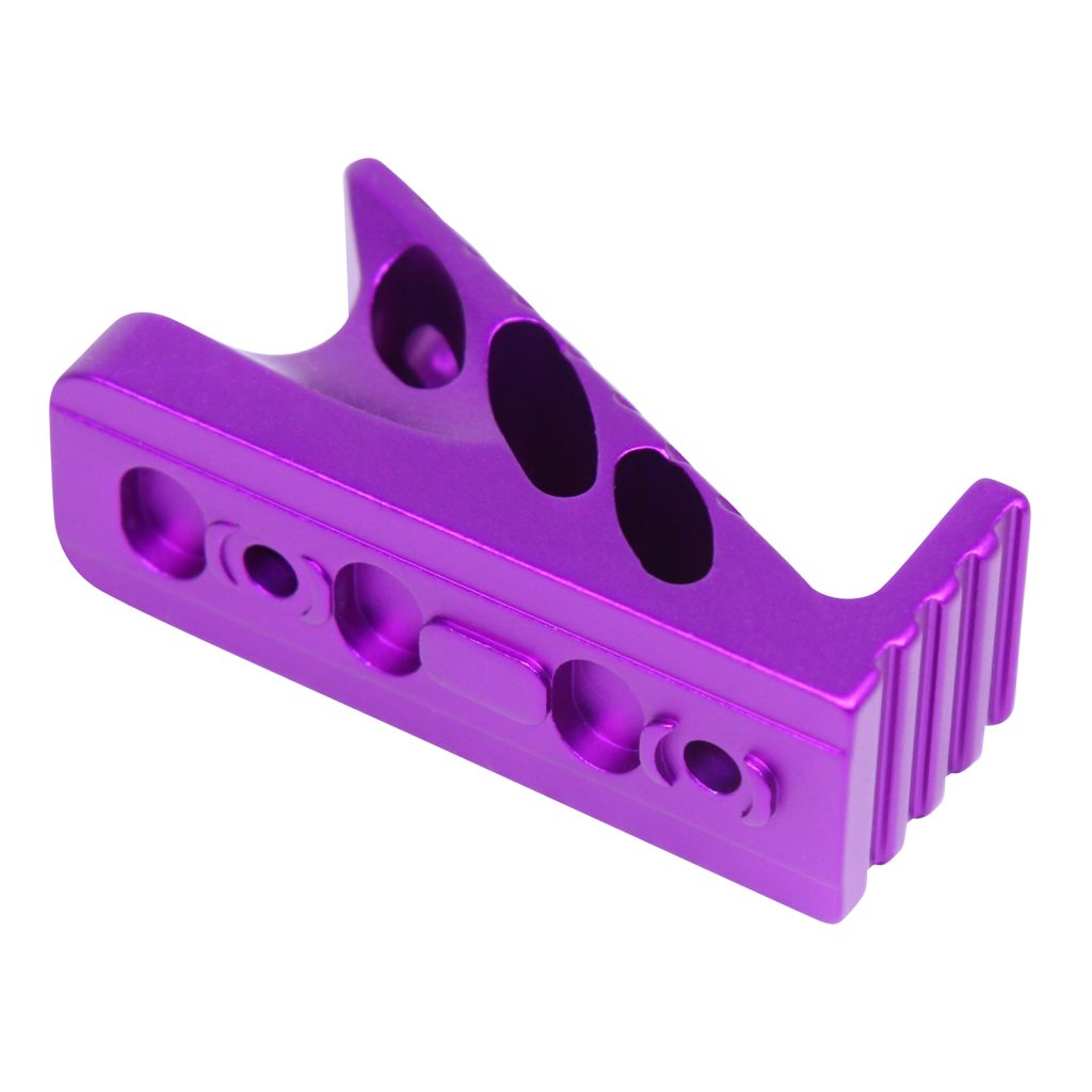 M-LOK Micro Angle Grip Anodized Purple Lightweight US Made