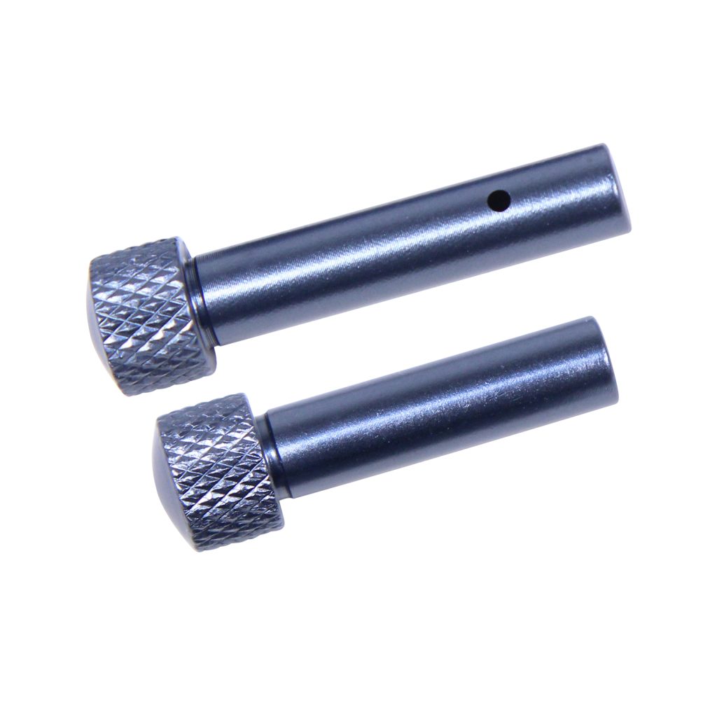 AR-15 Mil-Spec Buffer Tube Set Anodized Grey for Rugged Builds