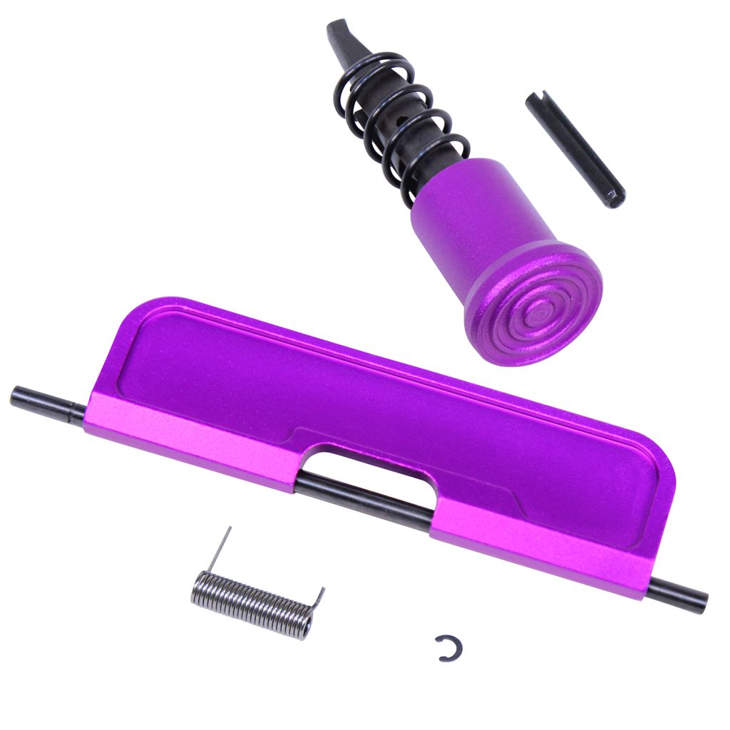 AR-15 Upper Completion Kit with Gen 3 Anodized Purple Dust Cover