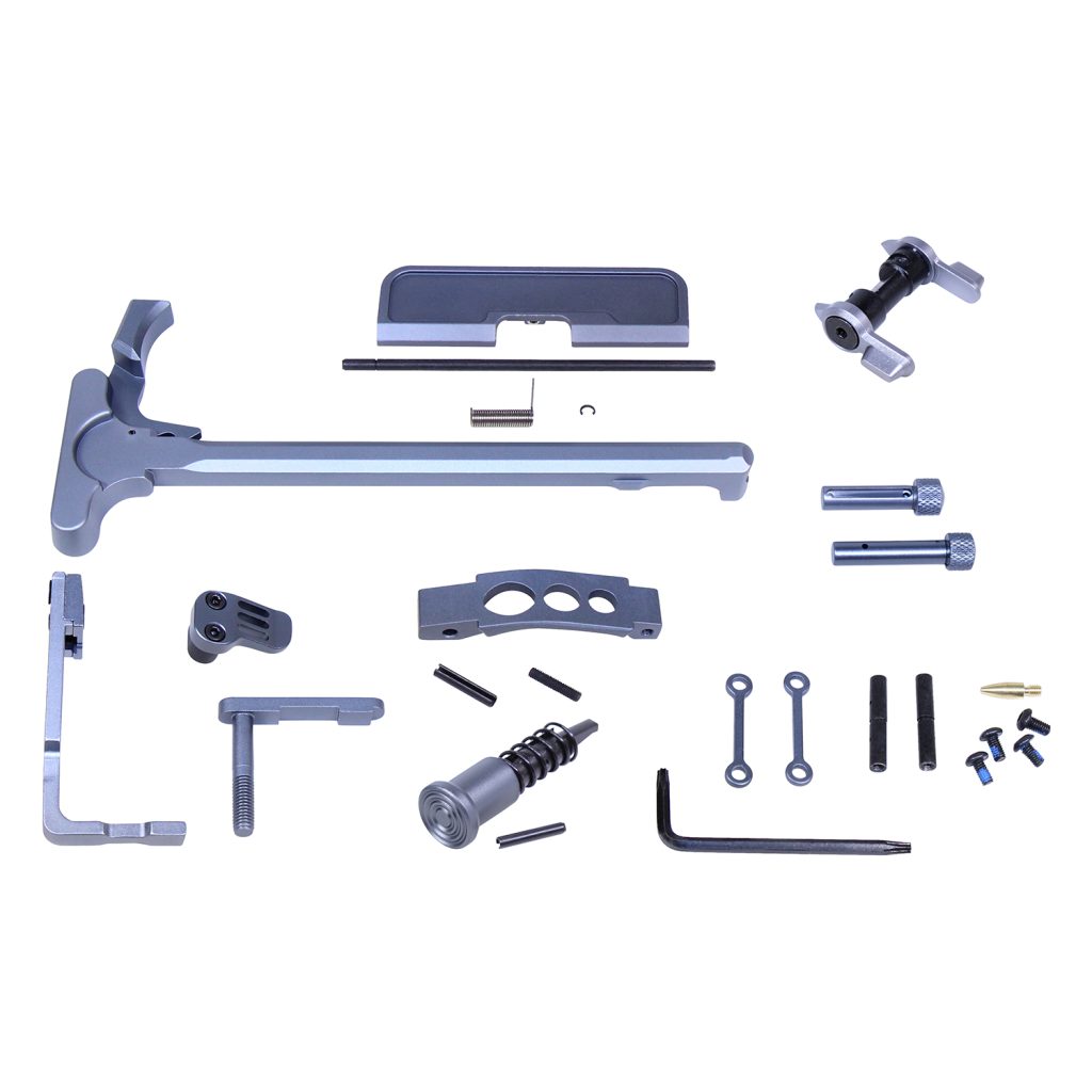 AR-15 Accent Kit (Anodized Grey) » Guntec USA