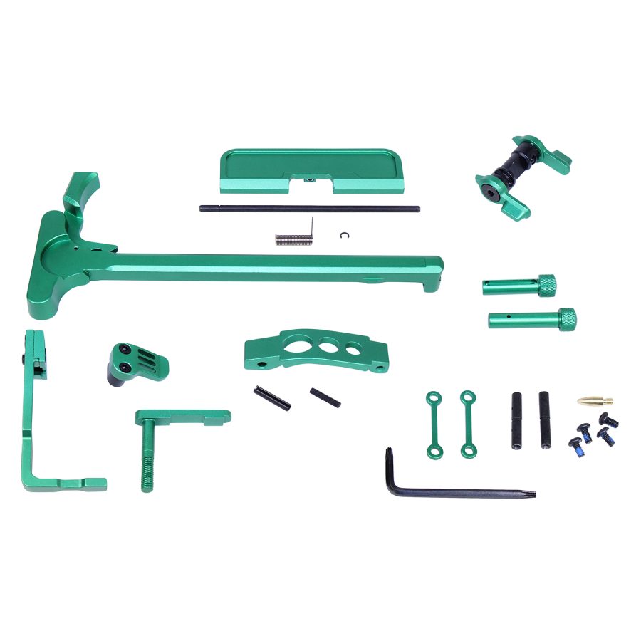AR-15 Accent Kit (Anodized Irish Green) » Guntec USA