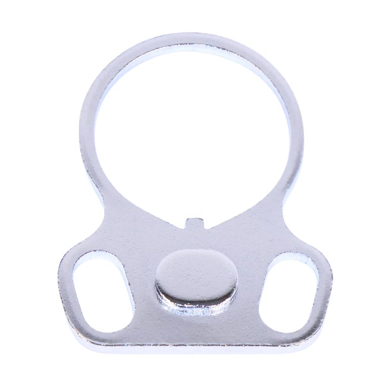 AR-15 Ambi Single Point Sling Adapter Chrome Steel for Quick Detach Use