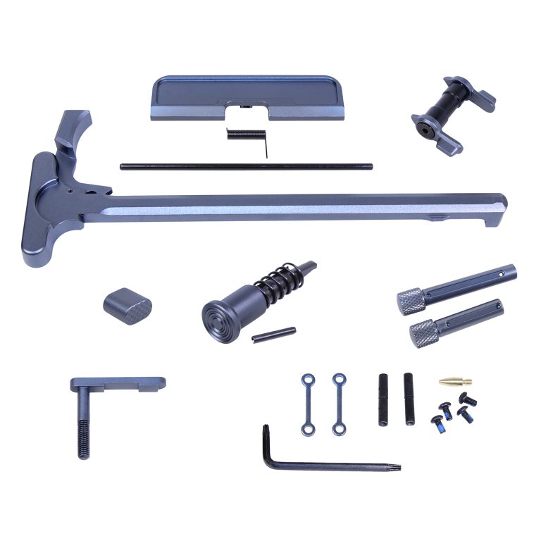 AR .308 Cal Accent Kit Anodized Grey for Enhanced Firearm Customization