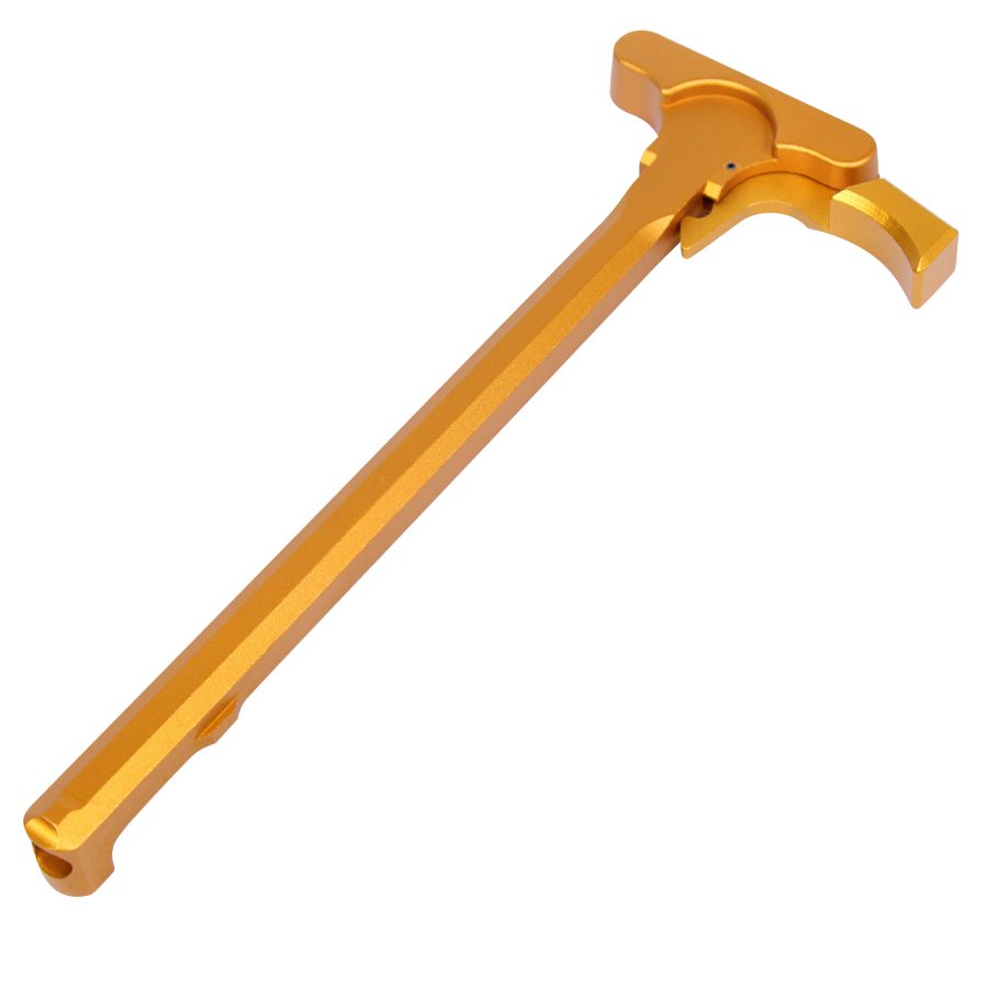 AR-15 Charging Handle With Gen 5 Latch (Anodized Orange) » Guntec USA