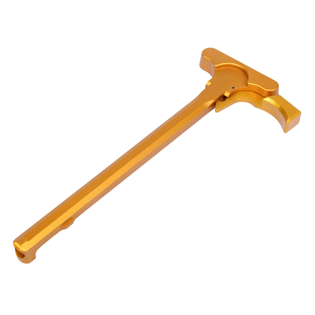 AR-15 Charging Handle With Gen 5 Latch (Anodized Orange) » Guntec USA