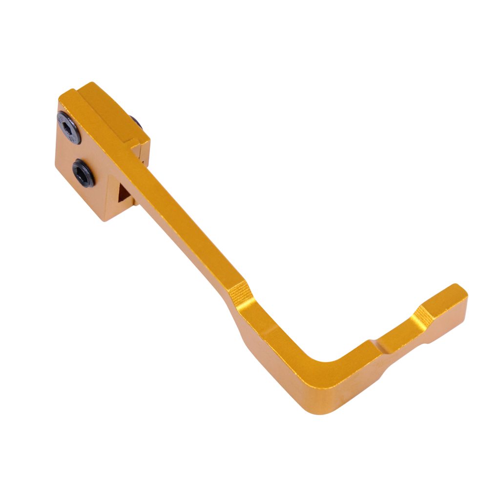 AR-15 Extended Bolt Catch Release Anodized Orange for Fast Action