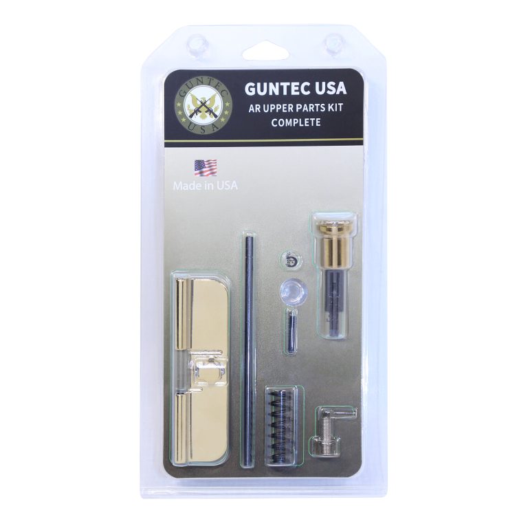 AR-15 Upper Completion Kit With Gen 3 Dust Cover (Gold Plated) » Guntec USA