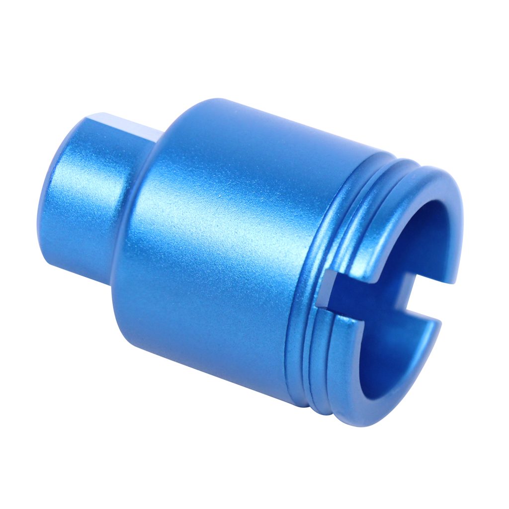 AR-15 Stubby Slim Compact Flash Can (Anodized Blue) » Guntec USA