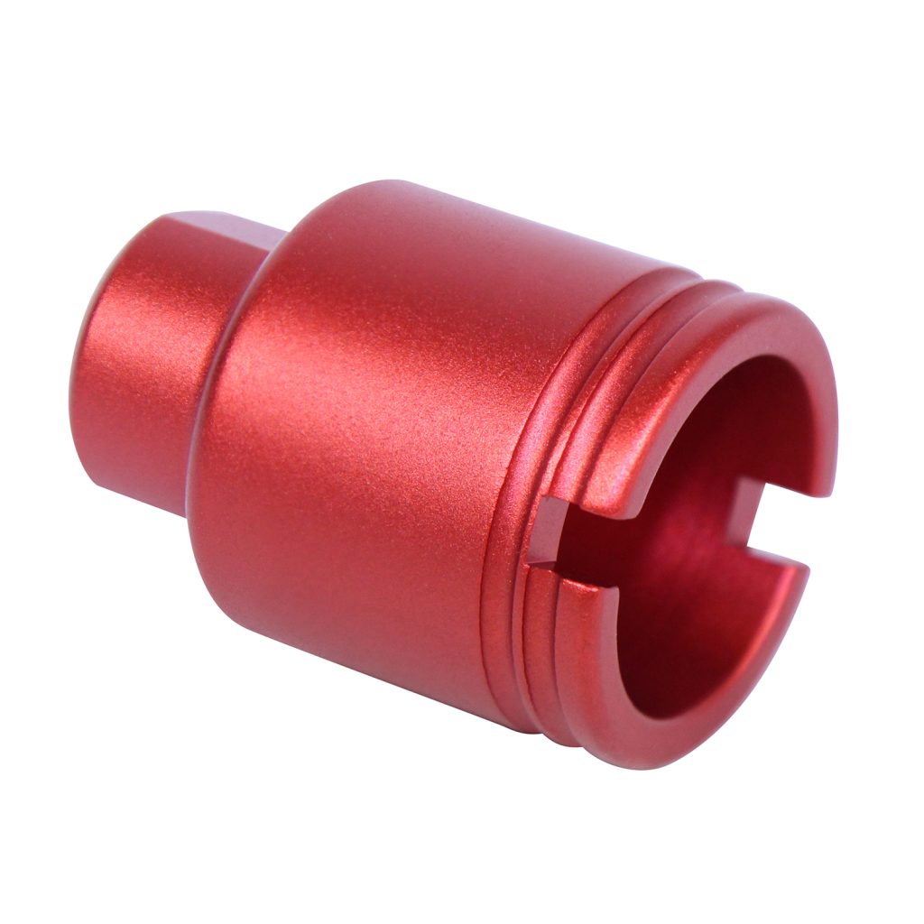 AR-15 Stubby Slim Compact Flash Can (Anodized Red) » Guntec USA