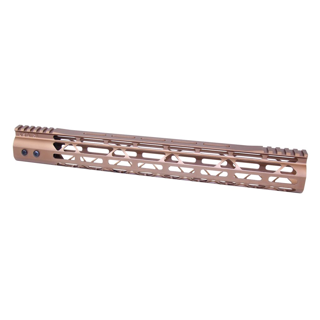 15" MOD LITE Skeletonized Series M-LOK Free Floating Handguard With ...