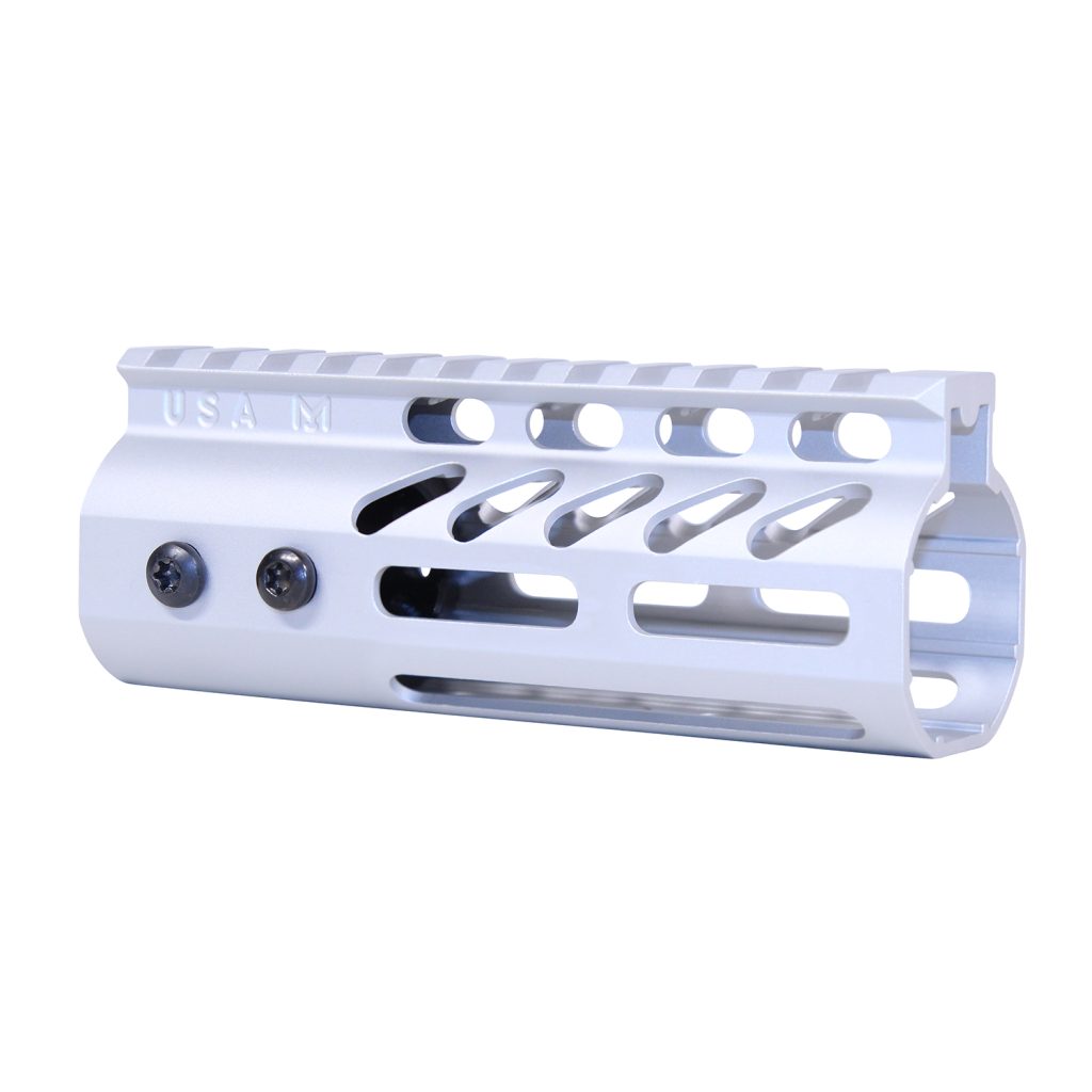 5" Ultra Lightweight Thin M-LOK Free Floating Handguard With Monolithic ...