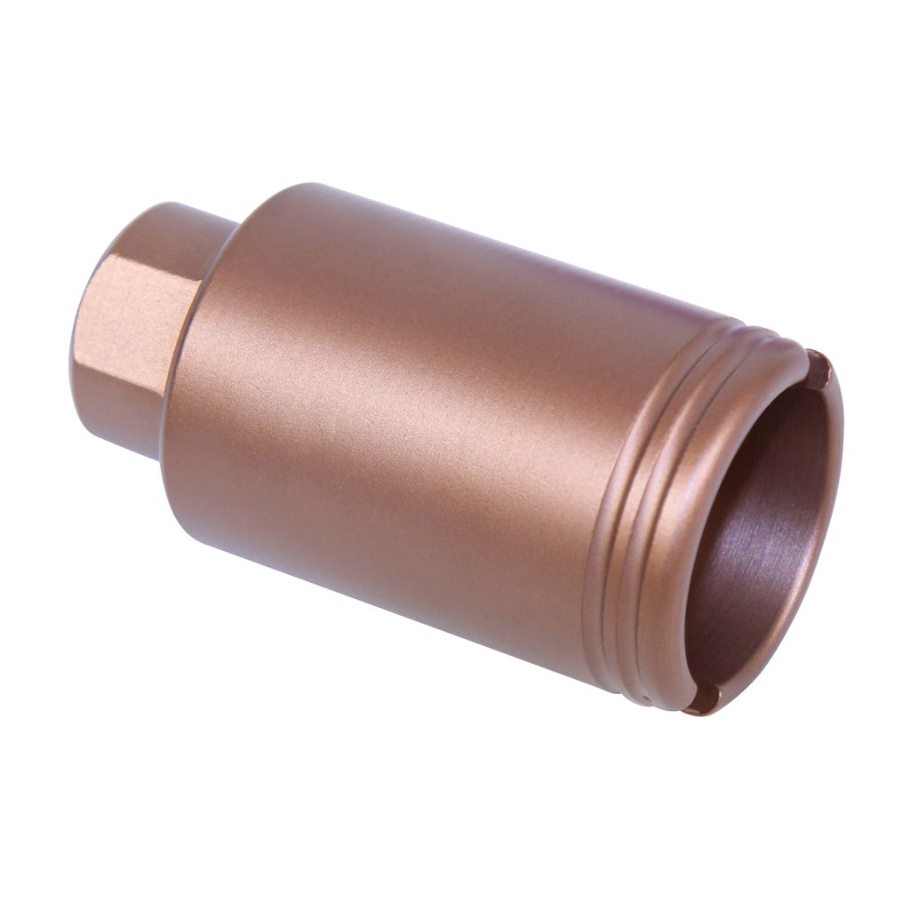 AR-15 Micro Slim Flash Can (Anodized Bronze) » Guntec USA