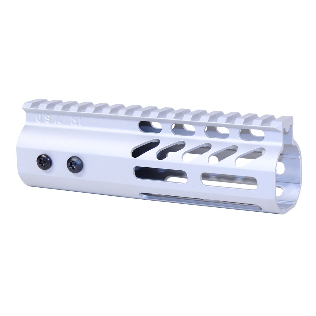 6" Ultra Lightweight Thin M-LOK Free Floating Handguard With Monolithic ...