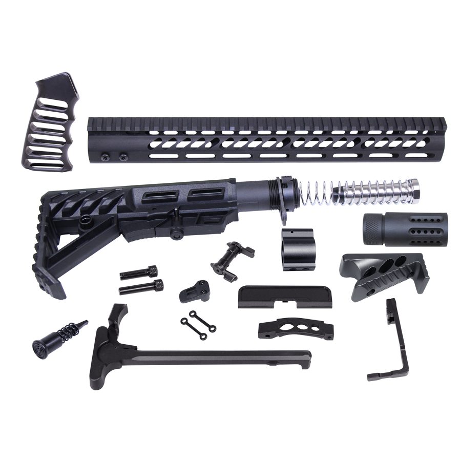 AR-15 Ultimate Rifle Kit (Anodized Black) » Guntec USA