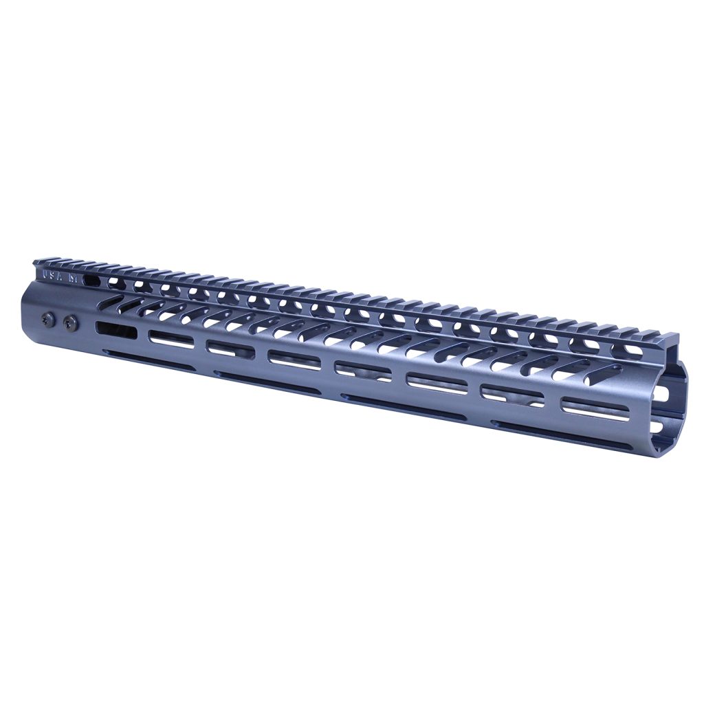 15" Ultra Lightweight Thin M-LOK System Free Floating Handguard With ...