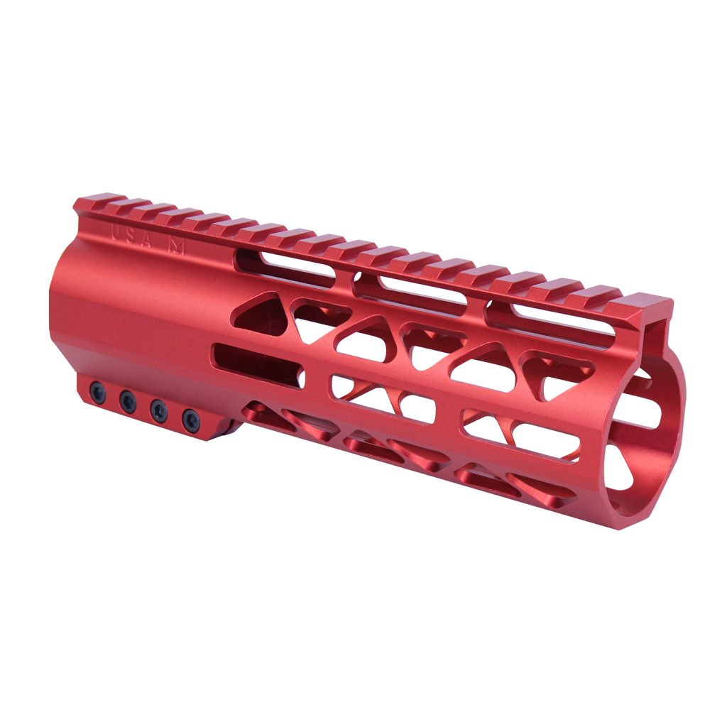 7" AIR-LOK Series M-LOK Compression Free Floating Handguard With ...