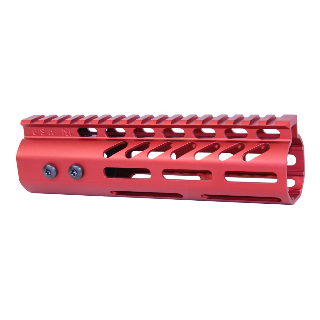 7" Ultra Lightweight Thin M-LOK System Free Floating Handguard With ...