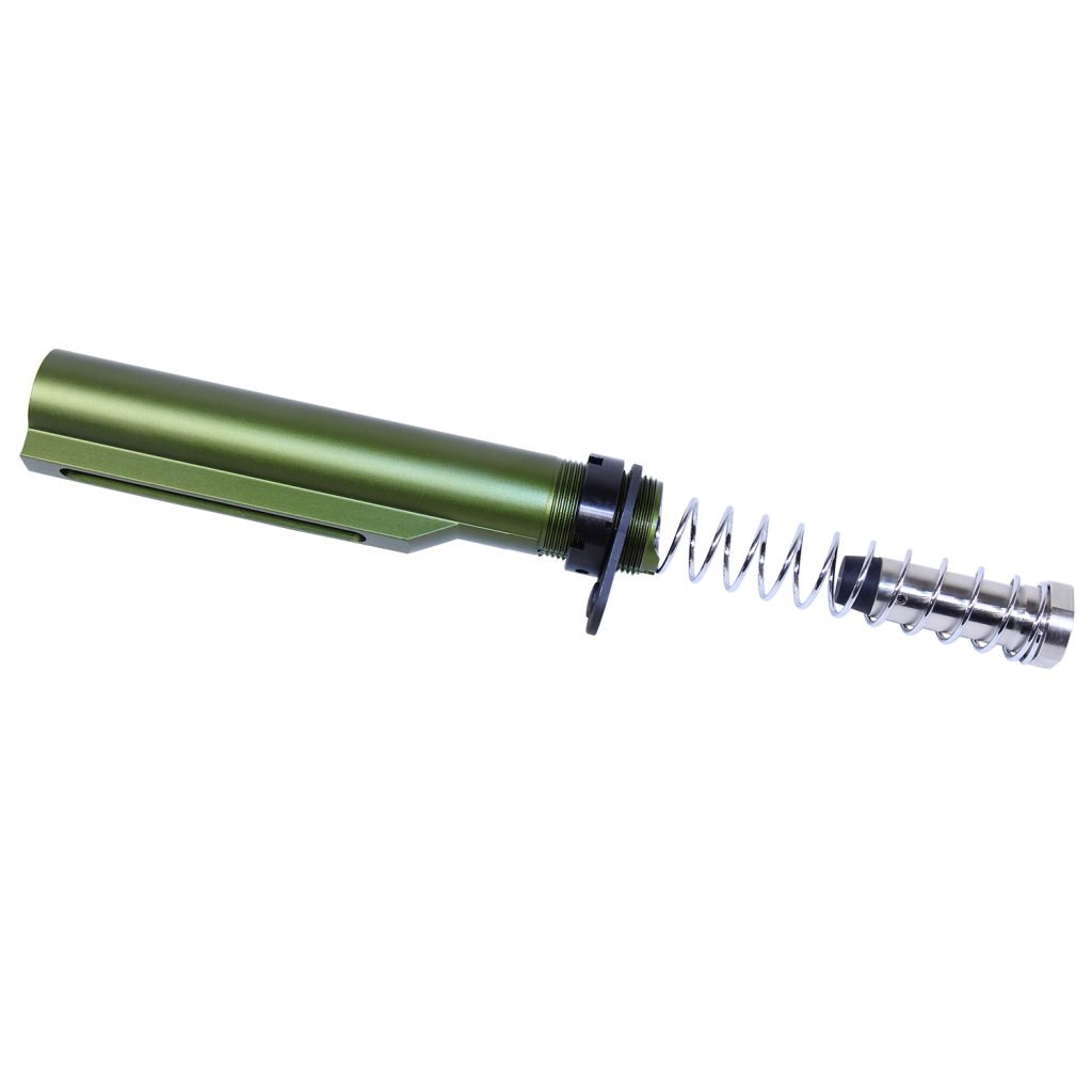 AR-10 Mil-Spec Buffer Tube Set (.308 Cal) (Anodized Green) » Guntec USA