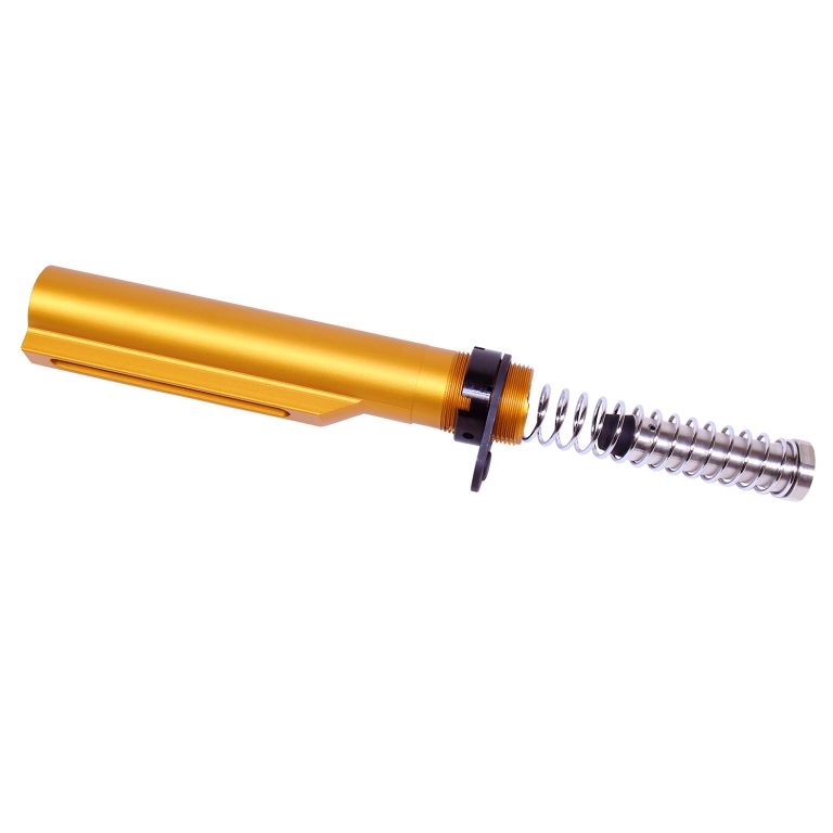 AR-15 Mil-Spec Buffer Tube Set (Anodized Orange) » Guntec USA
