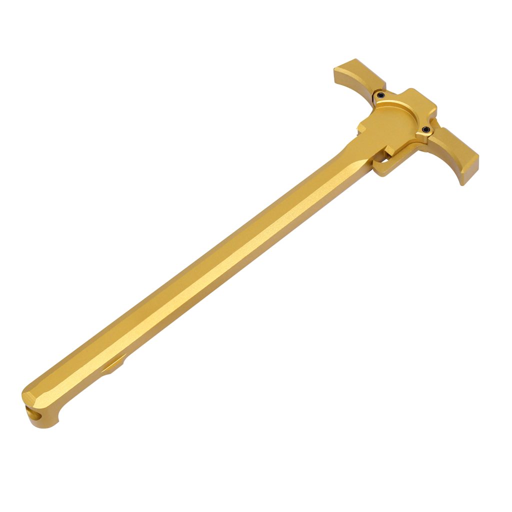 AR-15 Ambidextrous "Quick Engage" Charging Handle (Anodized Gold ...