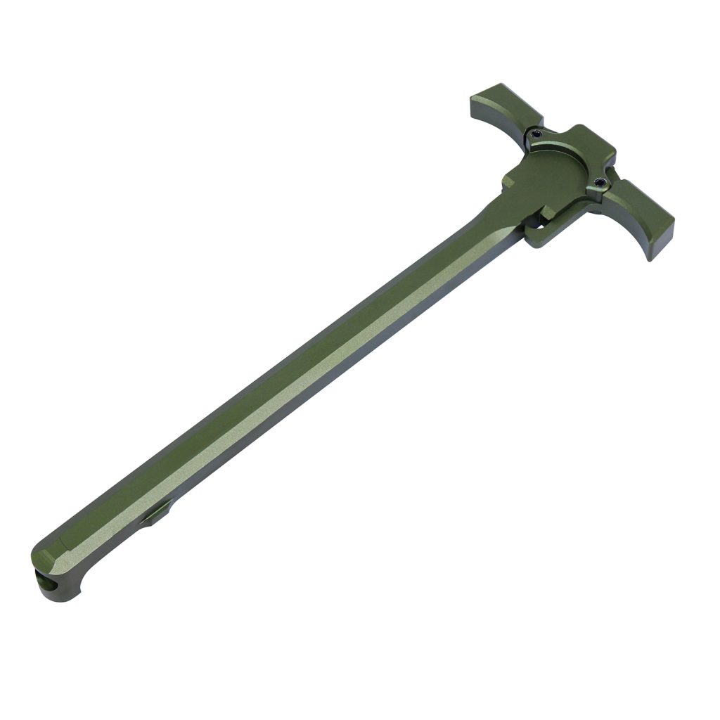 AR-15 Ambidextrous "Quick Engage" Charging Handle (Anodized Green ...