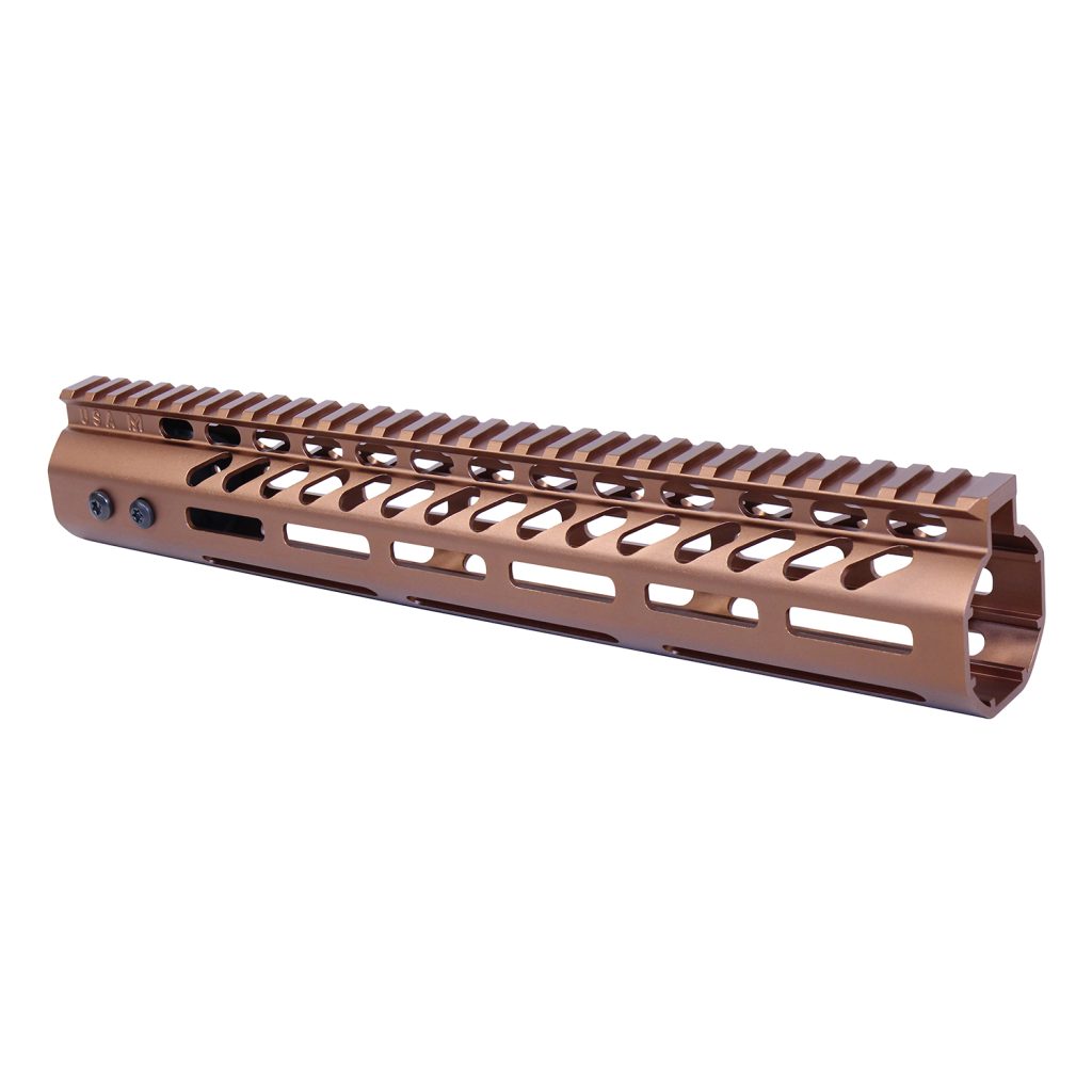 12" Ultra Lightweight Thin M-LOK System Free Floating Handguard With ...