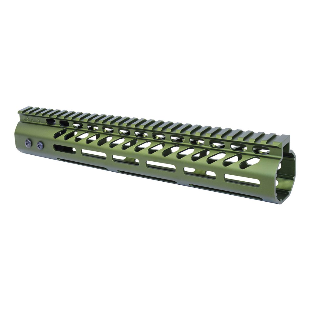 12" Ultra Lightweight Thin M-LOK System Free Floating Handguard With ...