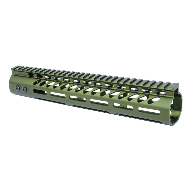 12" Ultra Lightweight Thin M-LOK System Free Floating Handguard With ...