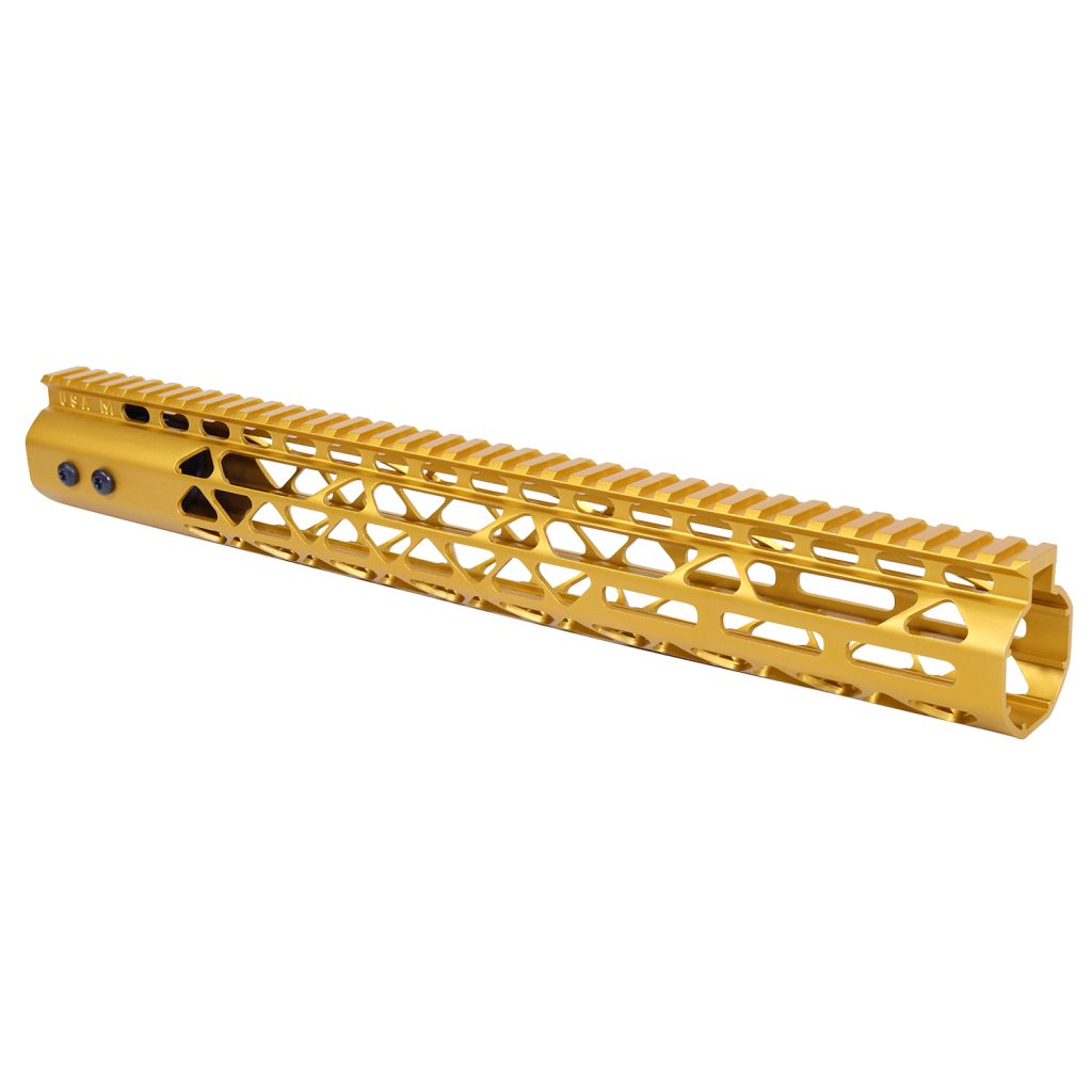 15" Air Lite Series M-LOK System Free Floating Handguard With ...