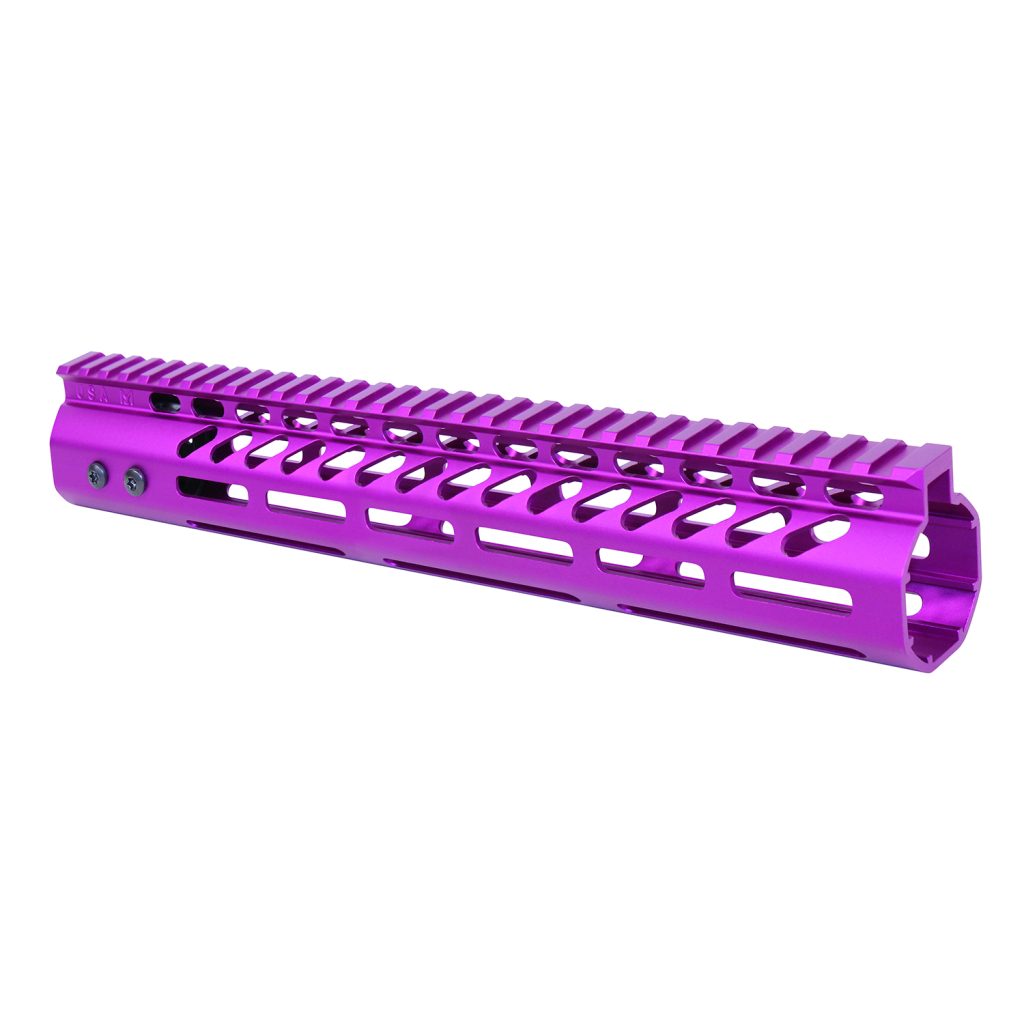 12" Ultra Lightweight Thin M-LOK System Free Floating Handguard With ...