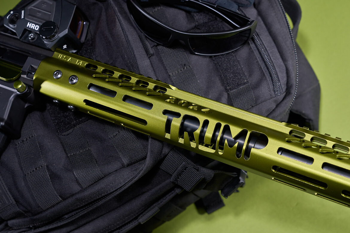 AR .308 Cal 15" "Trump Series" Limited Edition M-LOK System Free ...