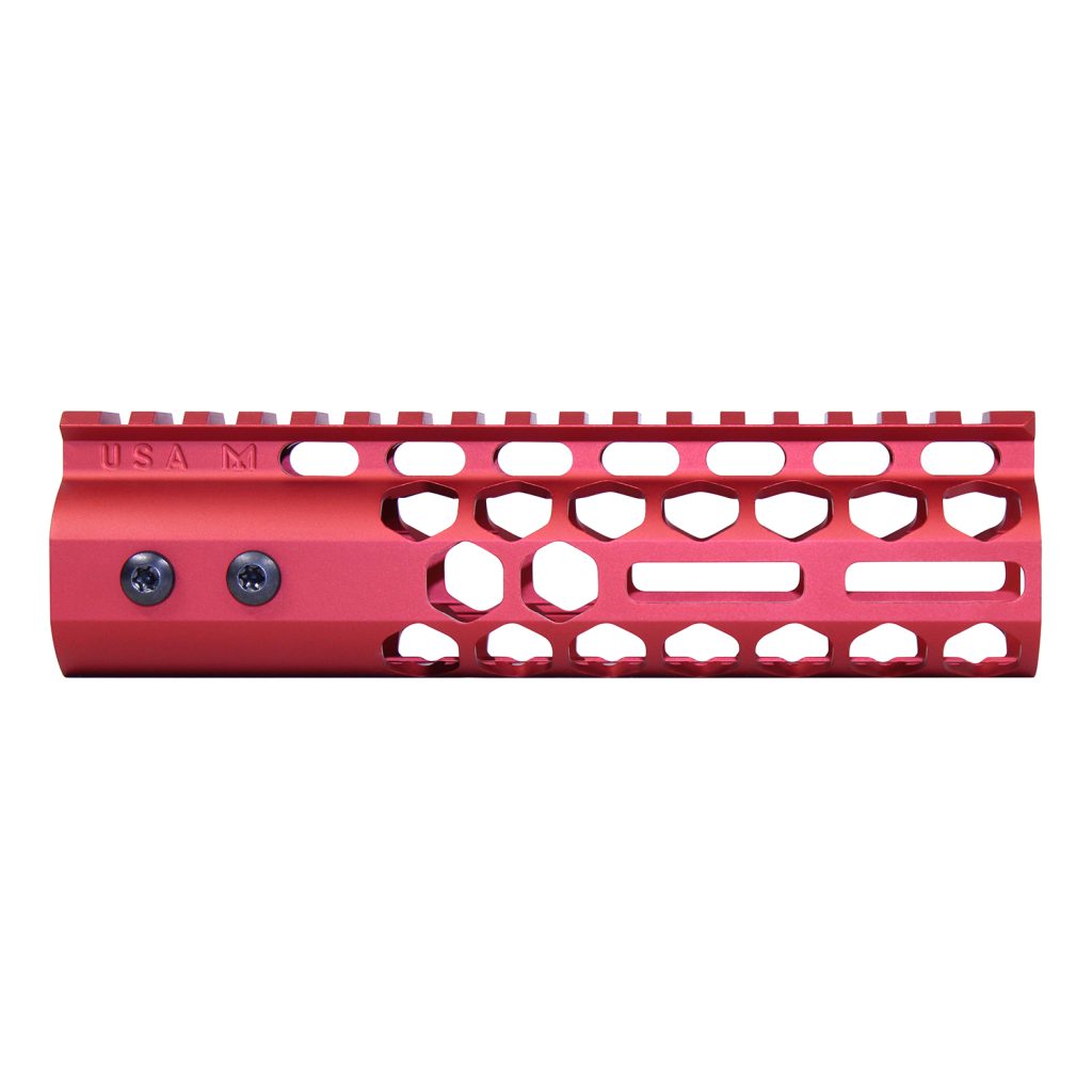 7" Air Lite Series 'Honeycomb' M-LOK Free Floating Handguard With ...