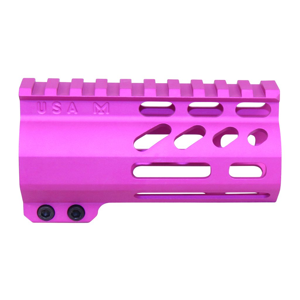 4" AIR-LOK Series M-LOK Compression Free Floating Handguard With ...