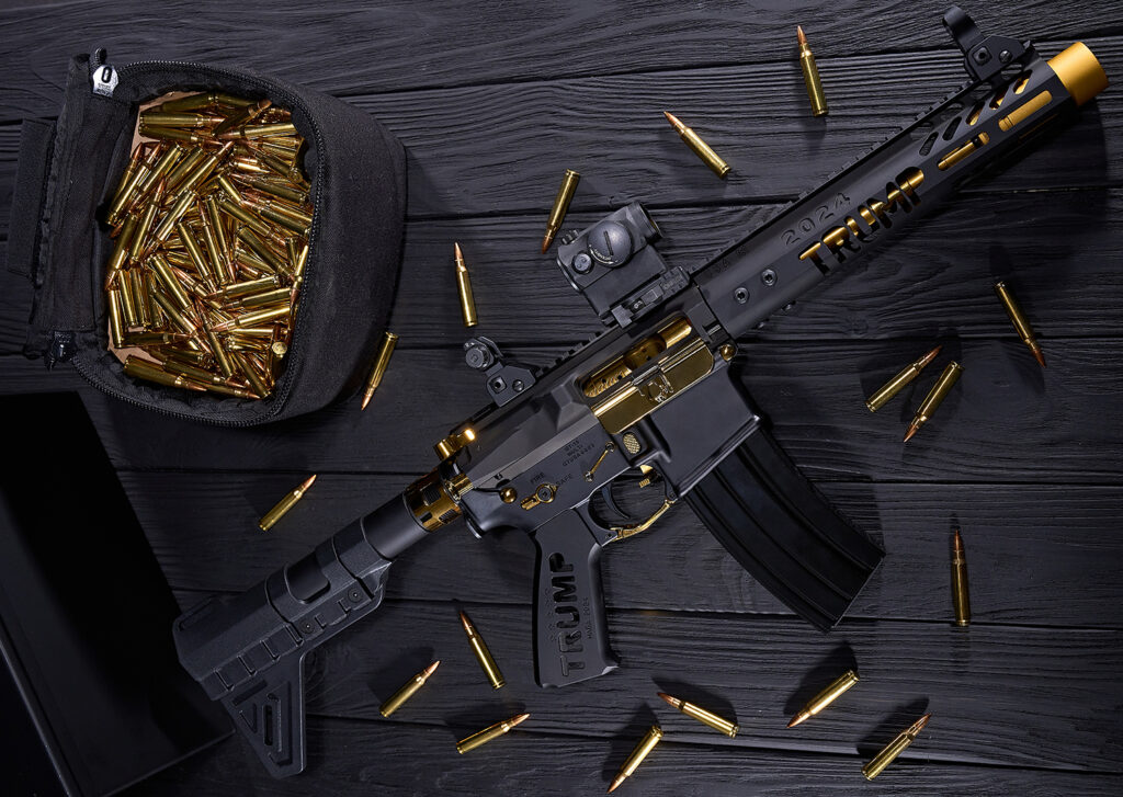 AR-15 Bolt Carrier Group Mil-Spec Bcg (Gold Plated) » Guntec USA