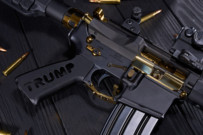 AR-15 Bolt Carrier Group Mil-Spec Bcg (Gold Plated) » Guntec USA